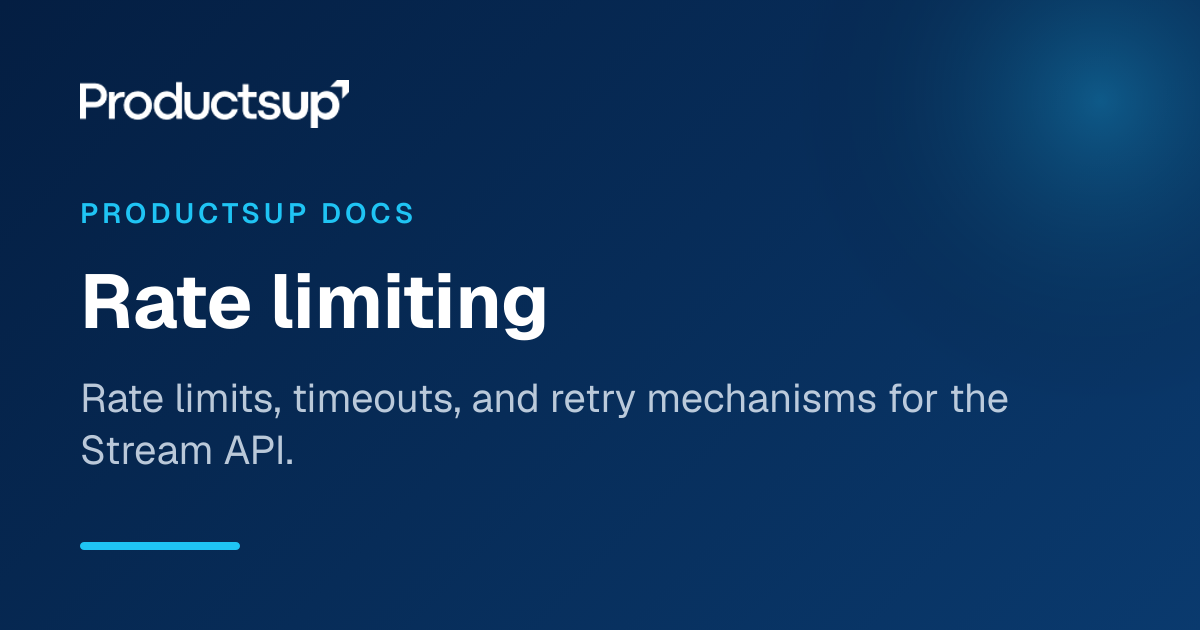Rate Limiting